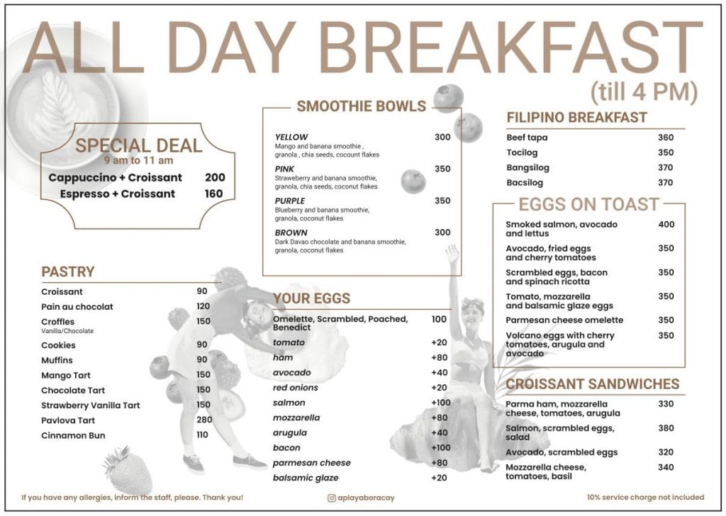 Aplaya Beach Bar & Restaurant: Best Breakfast Spot in Boracay Island ...