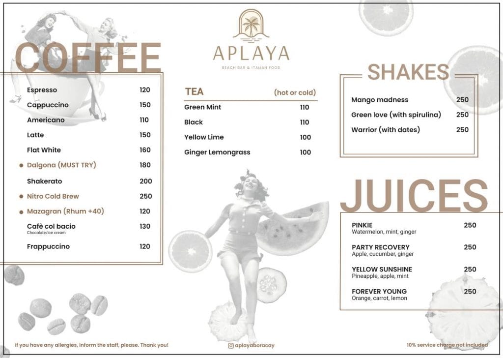 Aplaya Beach Bar & Restaurant: Best Breakfast Spot in Boracay Island ...